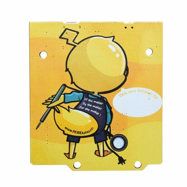 Rgbduino Uno V11 Geek Duck Development Board Atmega328p Chip Micro Controller Ch340c Vs 3dee