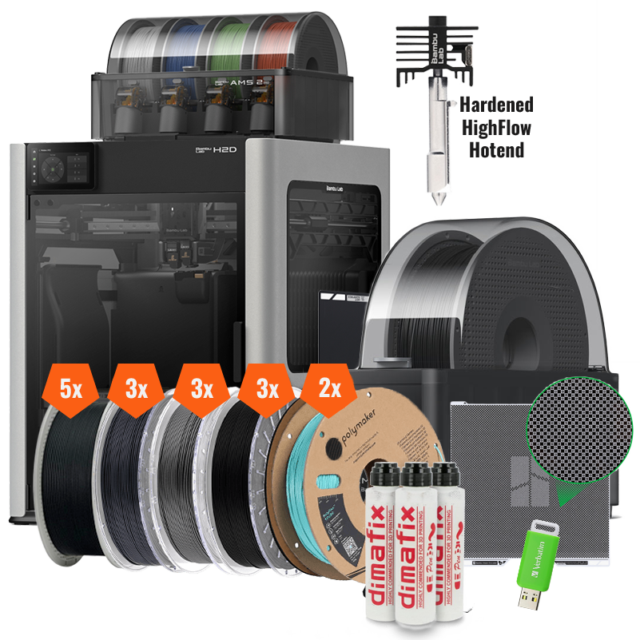 BAMBU LAB H2D 3DP Bundle - 3Dee Technologies Hungary