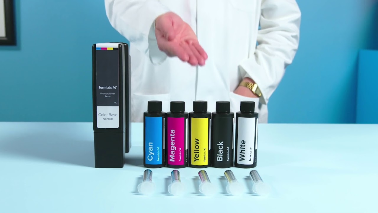 Formlabs Color Kit Resin SLA nyomtatóhoz I 3Dee Store Budapest